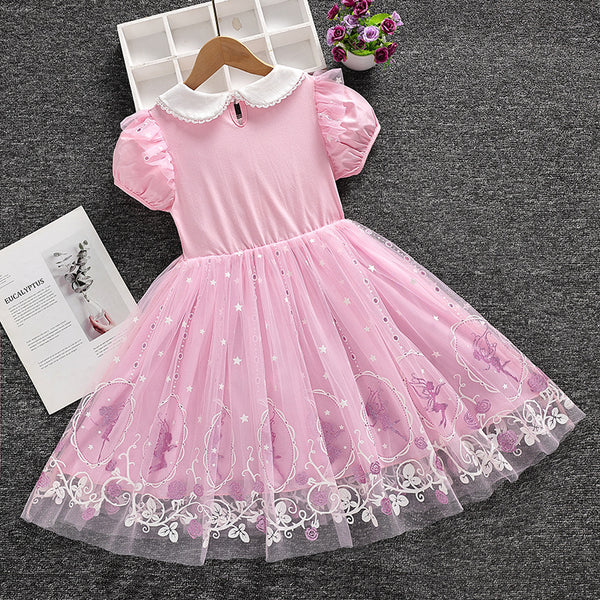 Elsa New Girl Dress Toddler Princess Costume For Casual Wear Party Hol ...